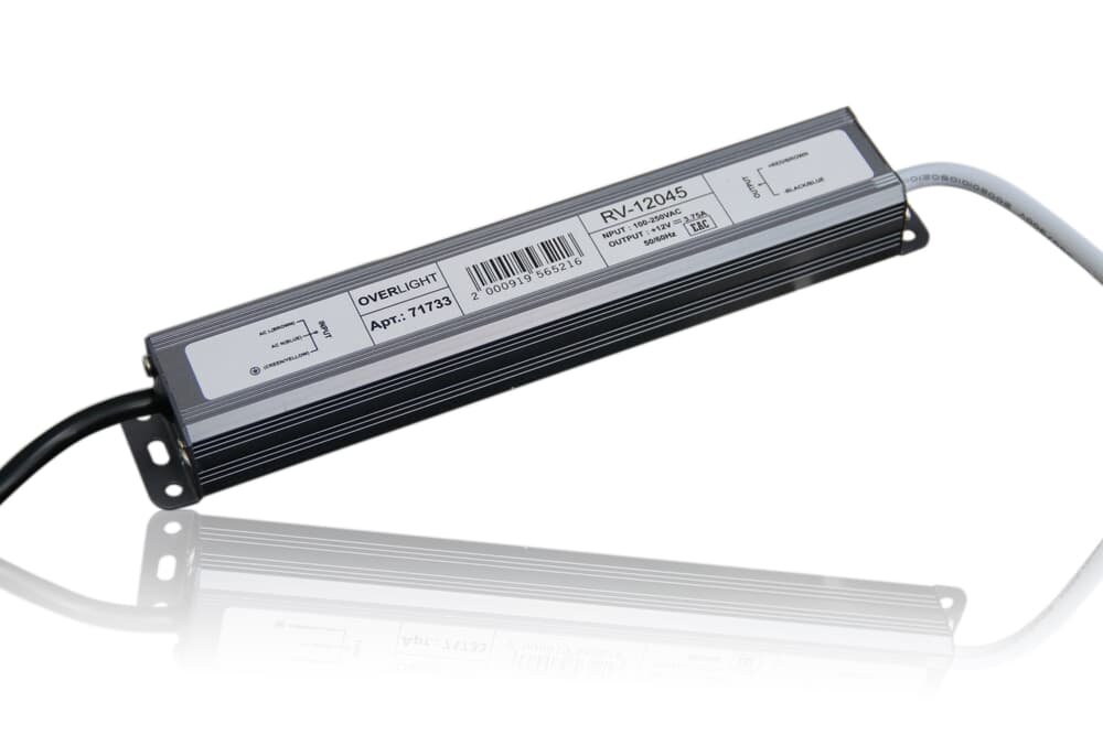 Источник напряжения ShopLEDs Блок питания RV-45-12 (12V, 45W, 3,75A, IP67)
