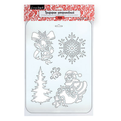 Трафарет декоративный "Love2art" TDR-02 22 x 31 см 1507-11