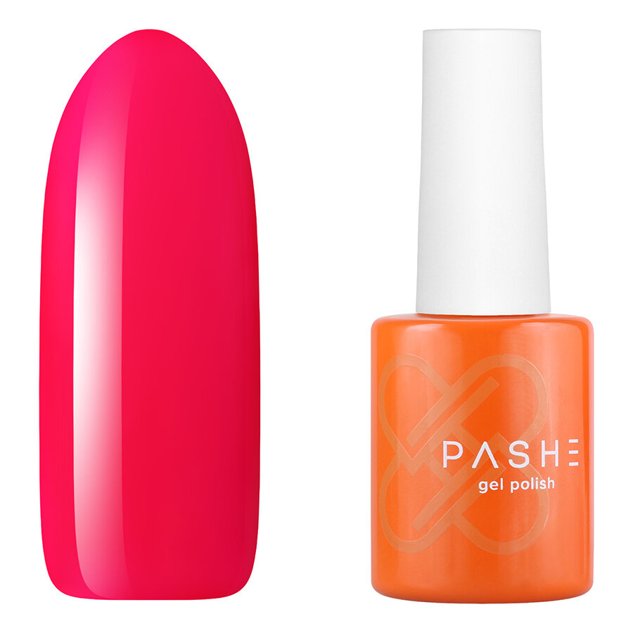 Цветной гель-лак PASHE, Atelier №23 - "пылкая фуксия", 9 мл