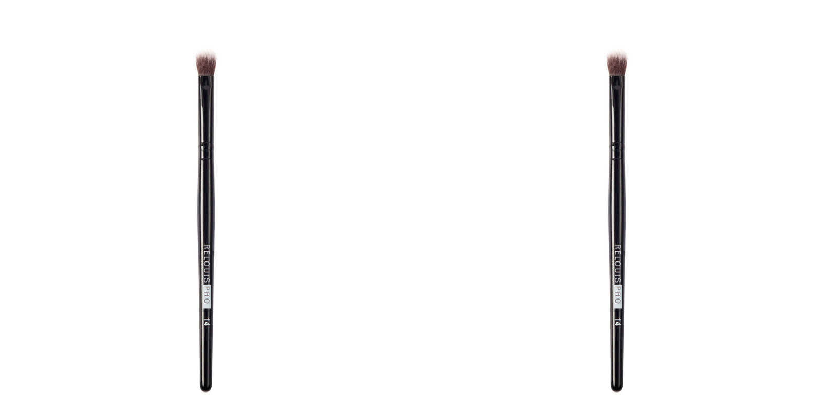 Relouis Кисть для консилера и кремовых текстур, Concealer&Сreamy Textures Brush, №14, 2 шт.