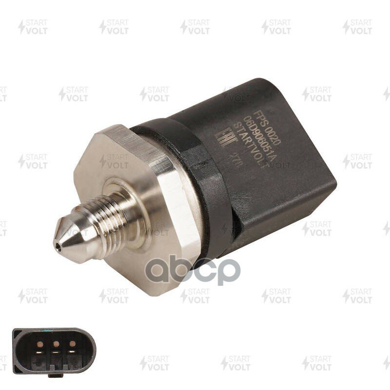 Датчик давления топлива для ам VAG Touareg 10 36FSiPassat B6 05 20FSi FPS 0020 STARTVOLT арт. fps0020