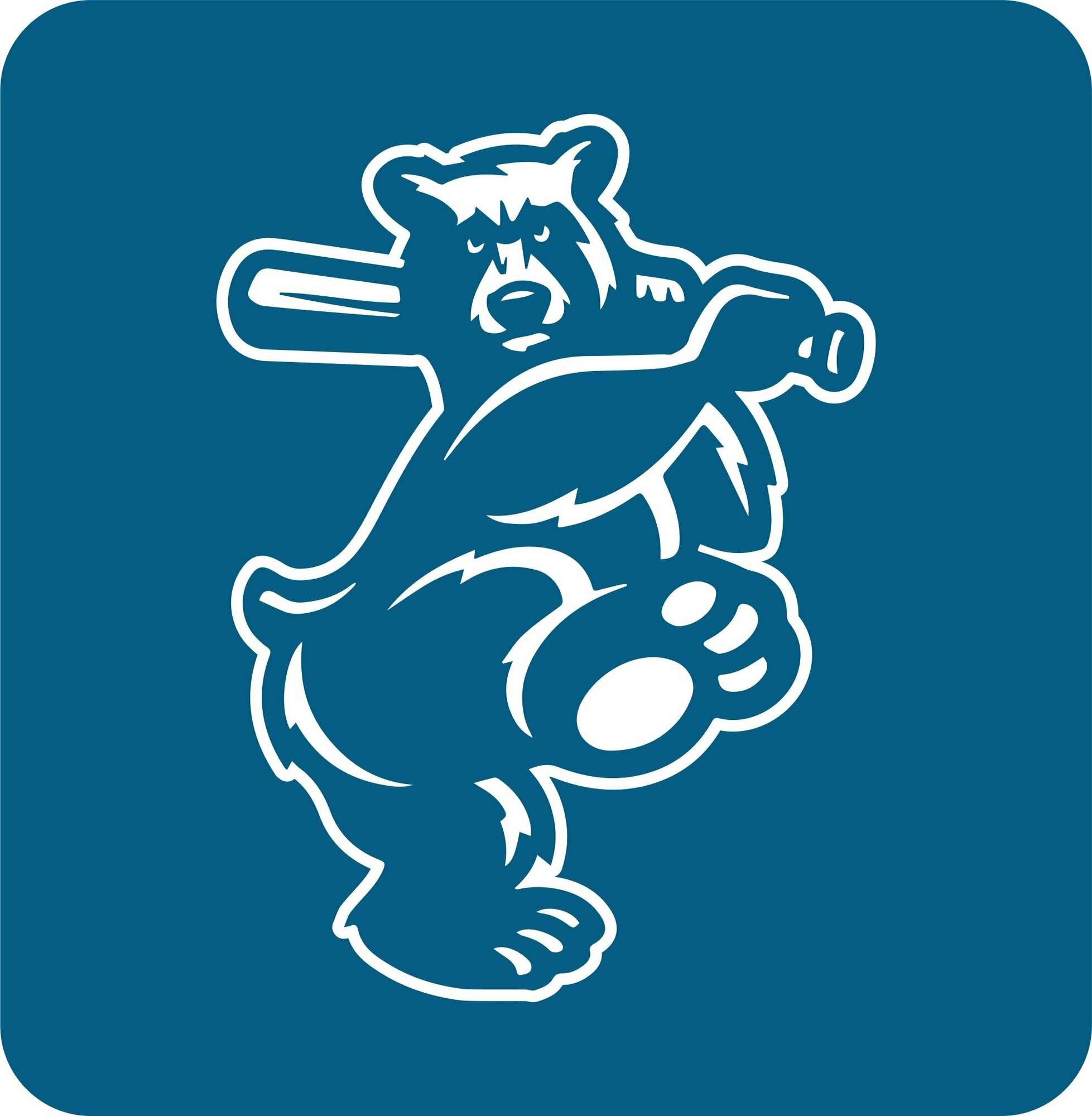 Наклейки на авто стикеры на стекло на кузов авто Зверь Медведь с битой, KRASNIKOVA, наклейка тюнинг, на автомобиль, машину, прикольные