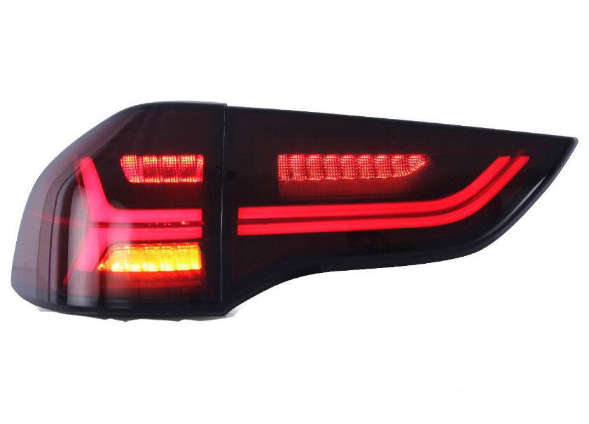 Задние фонари Мицубиси Паджеро Спорт 2 2008-2015, темно-красные