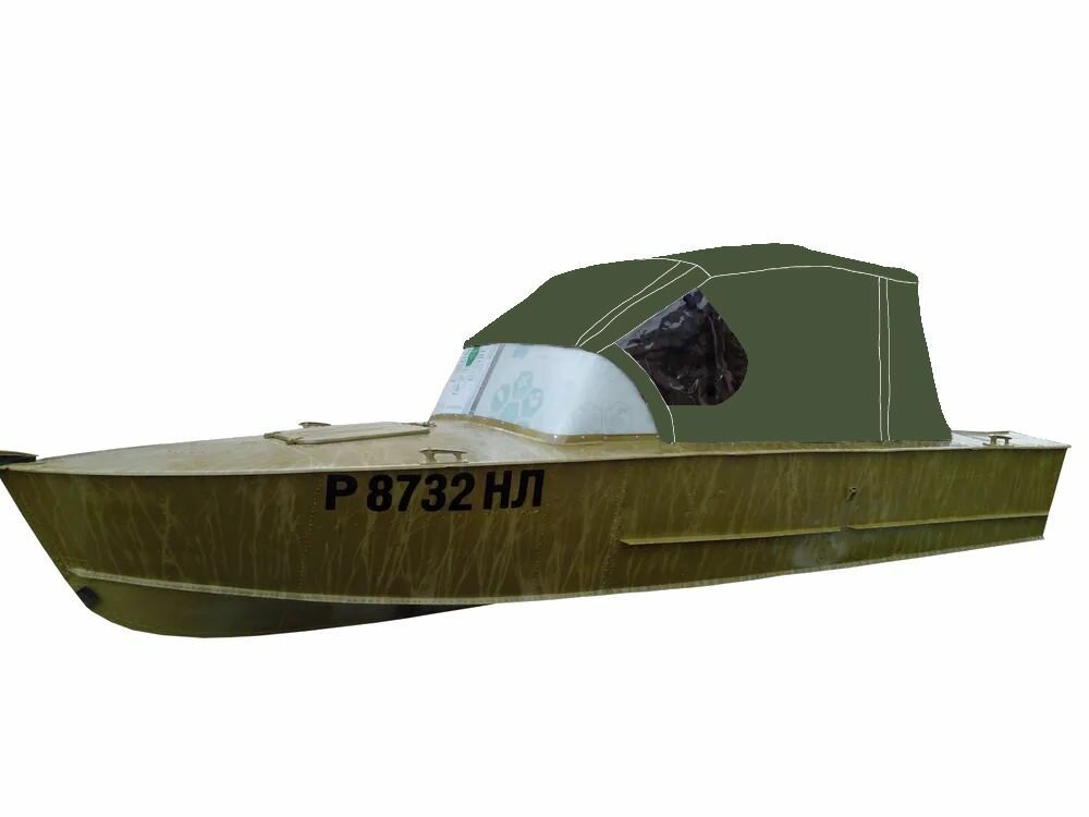 Прогресс-2, 2М, 3М. Тент с дугами с креплениями на штатное стекло