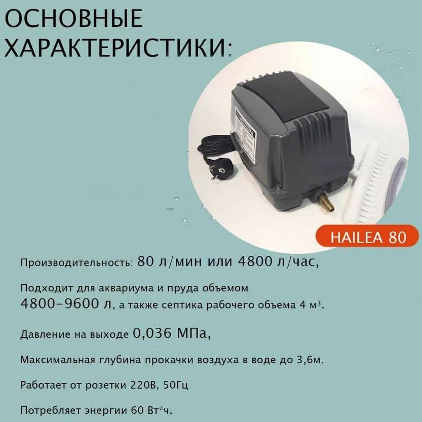 Компрессор для аквариума — фото 1