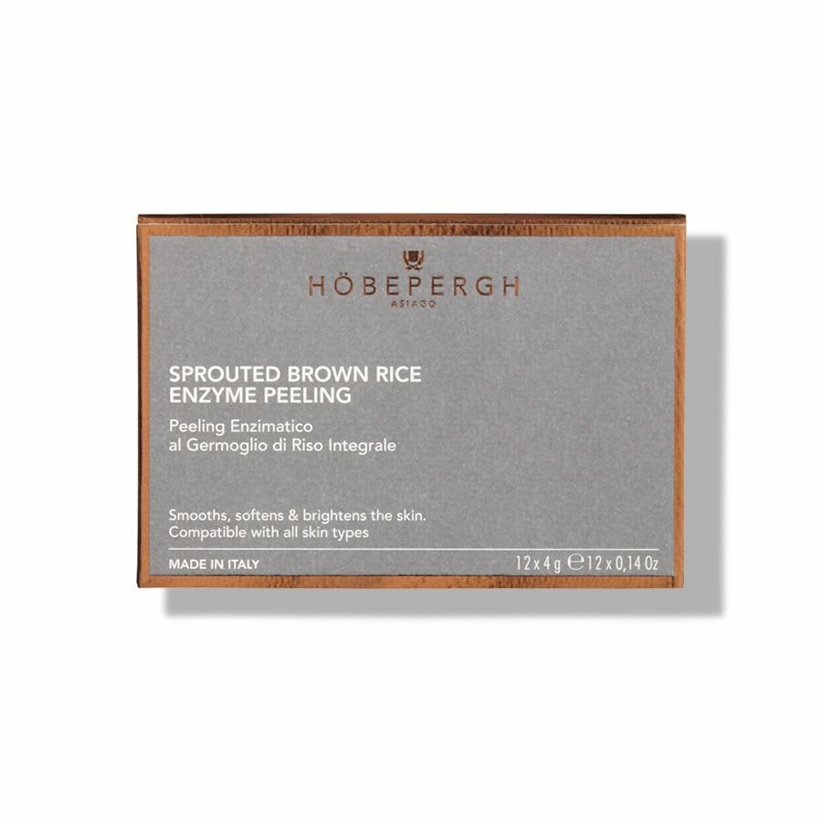 HOBE PERGH - Sprouted Brown Rice Enzyme Peeling 12 sachet *4g - энзимный пилинг из ростков бурого риса