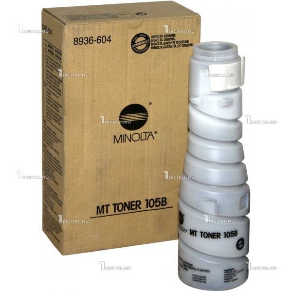 Картридж Konica Minolta MT-105B (8936604) черный для Di181/1610P/1611 (11.5К) (отгрузка кратно 2 шт.)