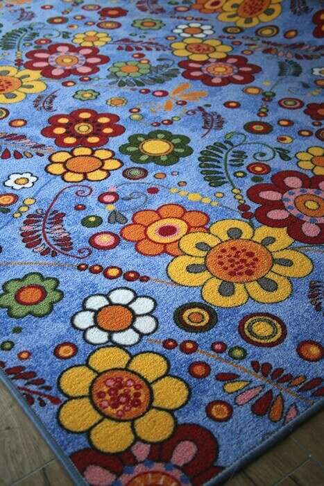 Детский ковер палас на пол в детскую 200х400 см ворс 3 мм 244439 KoverVDom