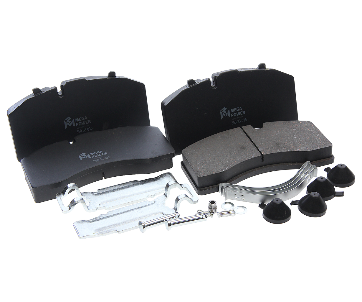 Колодки тормозные MERCEDES SAF дисковые (211x108x30) (4шт.) MEGAPOWER