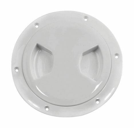 Лючок палубный 4", белый