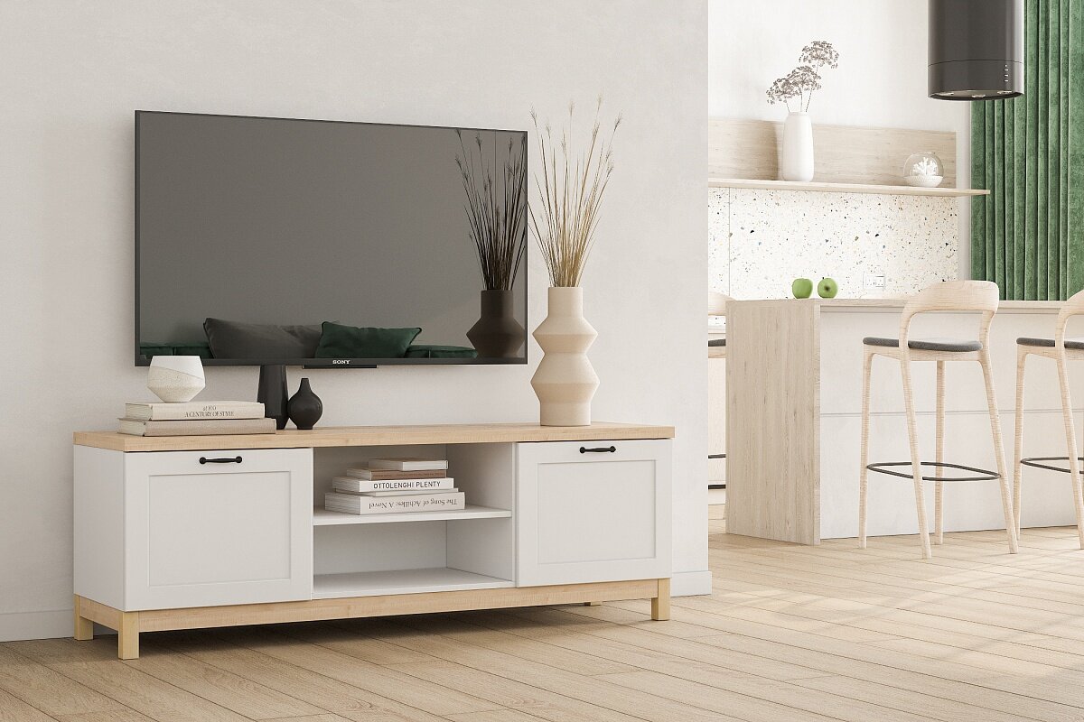 Тумба под МебельЛэнд24 ТВ Техас - 1 МДФ 165x45x68