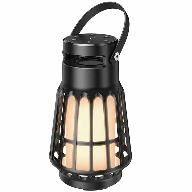 Bluetooth колонка/кемпинговая лампа Hoco BS61 черная