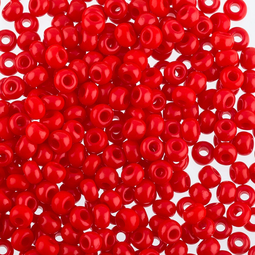 Круглый 3 10/0 2.3 мм 50 г 1-й сорт C137 красный ( 93170 )
