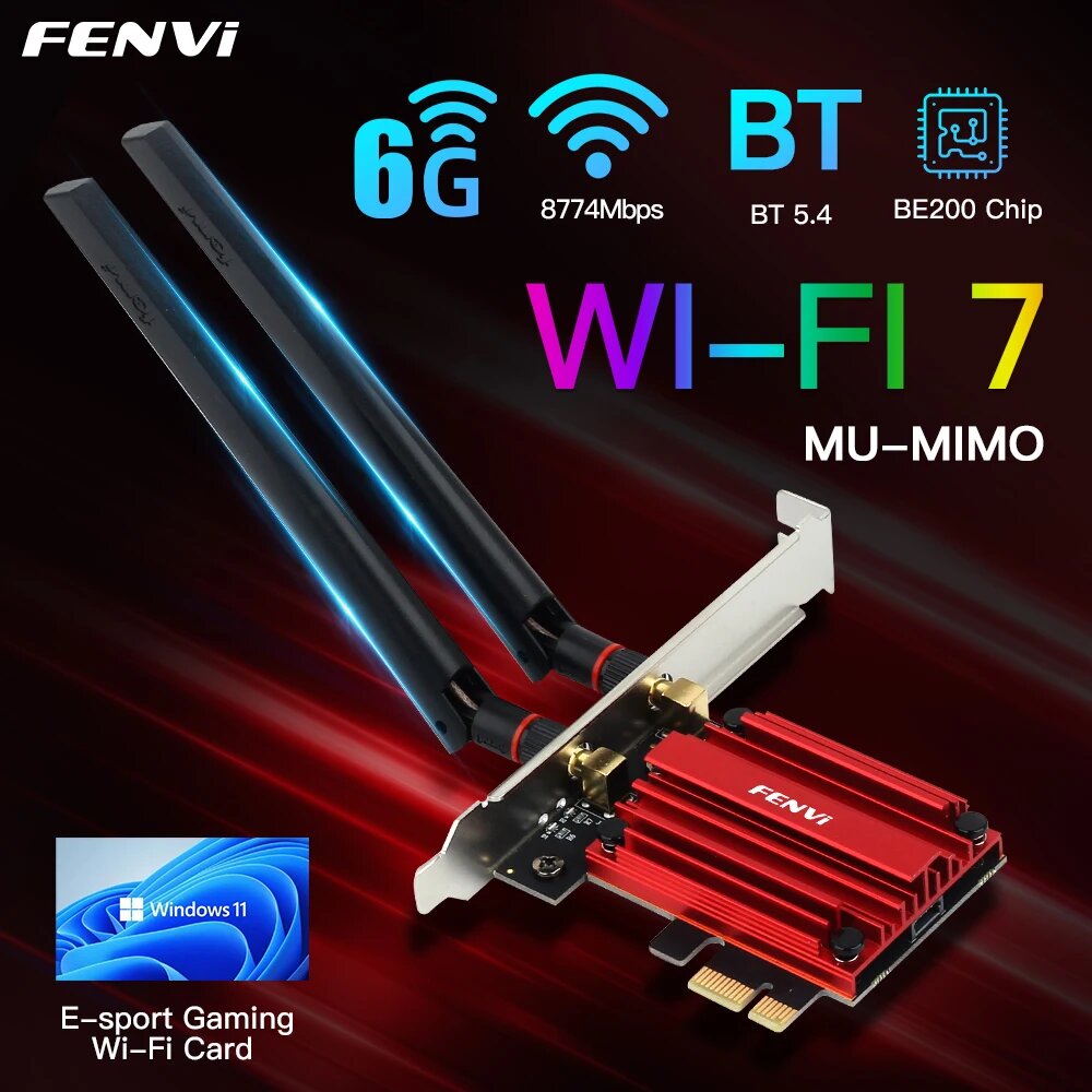 FENVI Wi-Fi 7 FV-BE200 адаптер