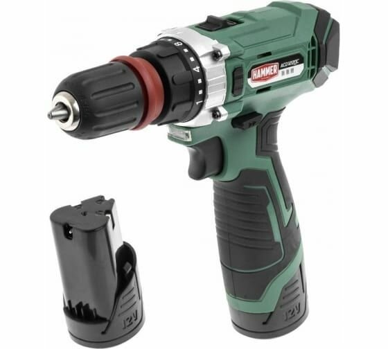 Аккумуляторная дрель Hammer acd122qc