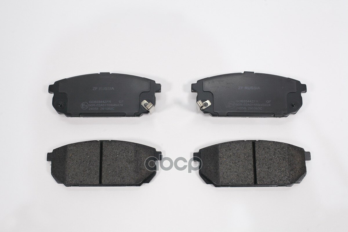 К-т дисков. тормоз. колодок ZF Russia арт. GDB3344ZFR