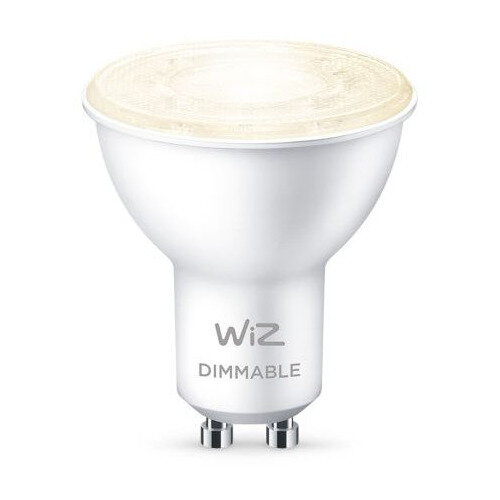 Умная лампа Philips WiZ GU10 50Вт 345lm Wi-Fi (упак:1шт) (929002448102)