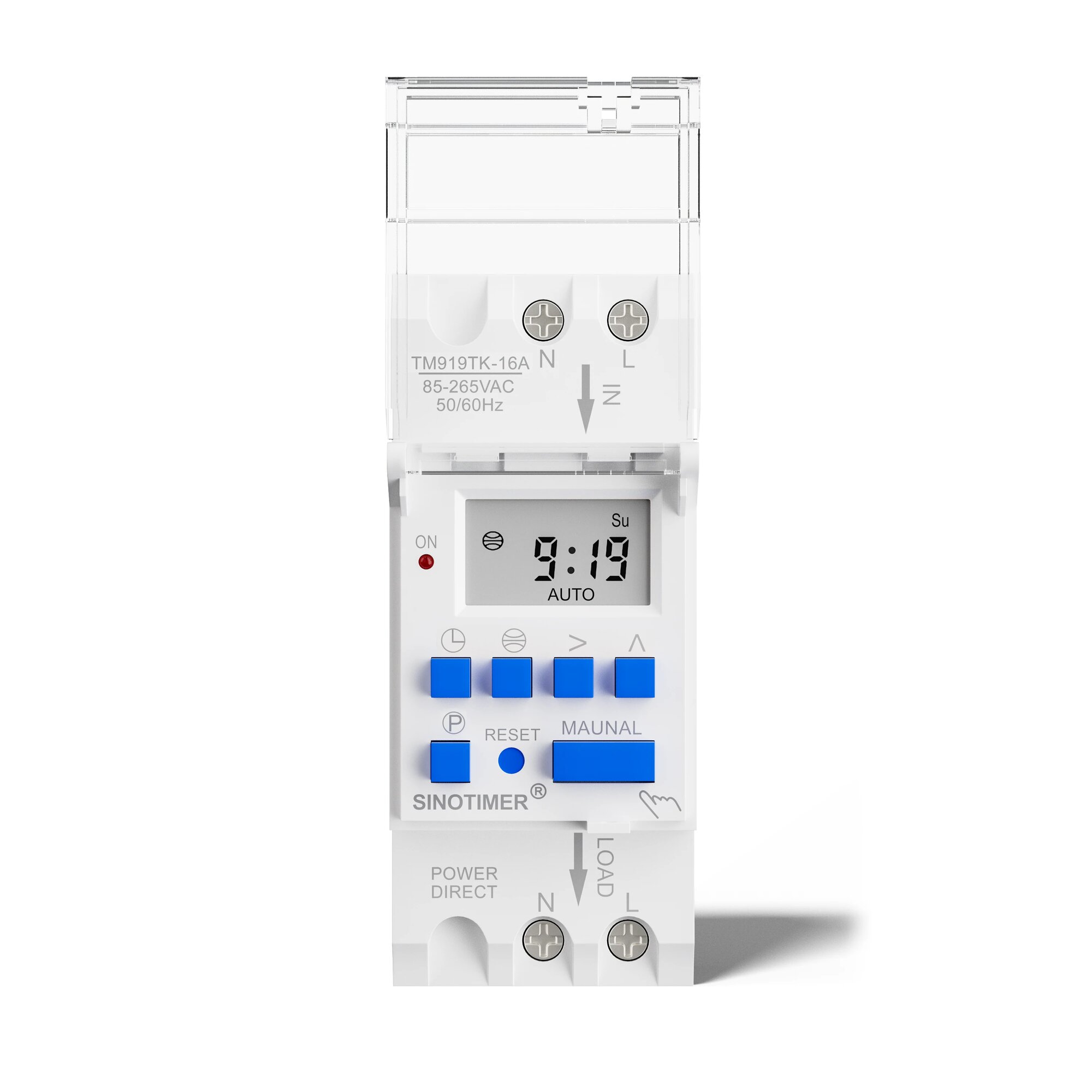 Астрономический таймер SINOTIMER для расчета рассвета и заката 16A Load