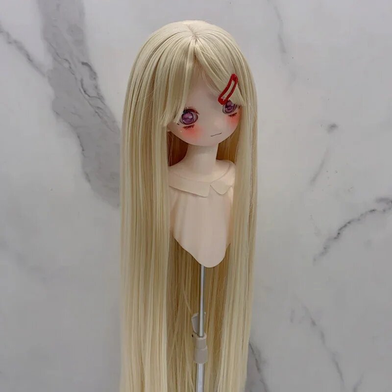Золотой парик для кукол BJD 1/3, 1/4, 1/6, 18-20см