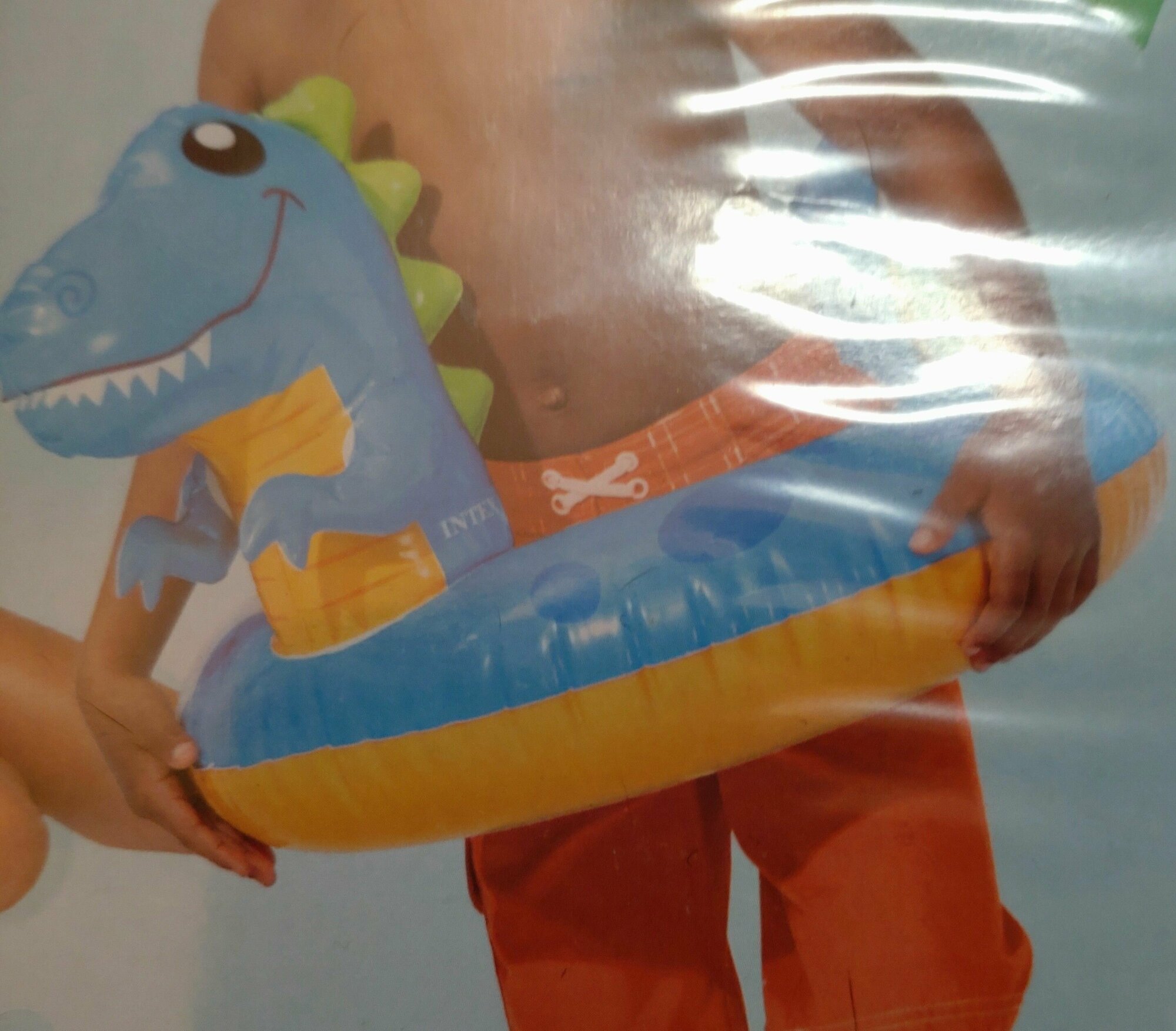 Круг надувной INTEX Динозаврик 3-6 лет int58221NP