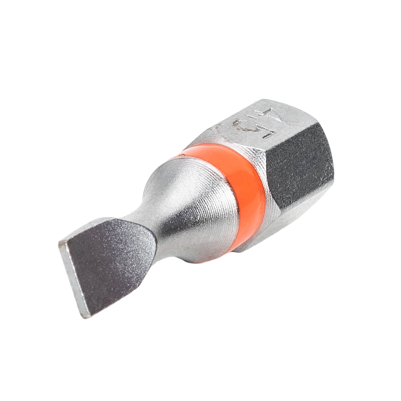 Бита sl 0,6х4,5 25 мм хвостовик С6,3 мм торсионная mte (3 шт)