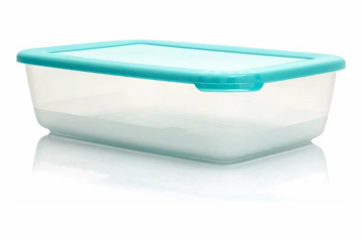 Полимербыт лайт Прямоугольный многоразовый контейнер для пищи 3.0 л СВЧ 4355400