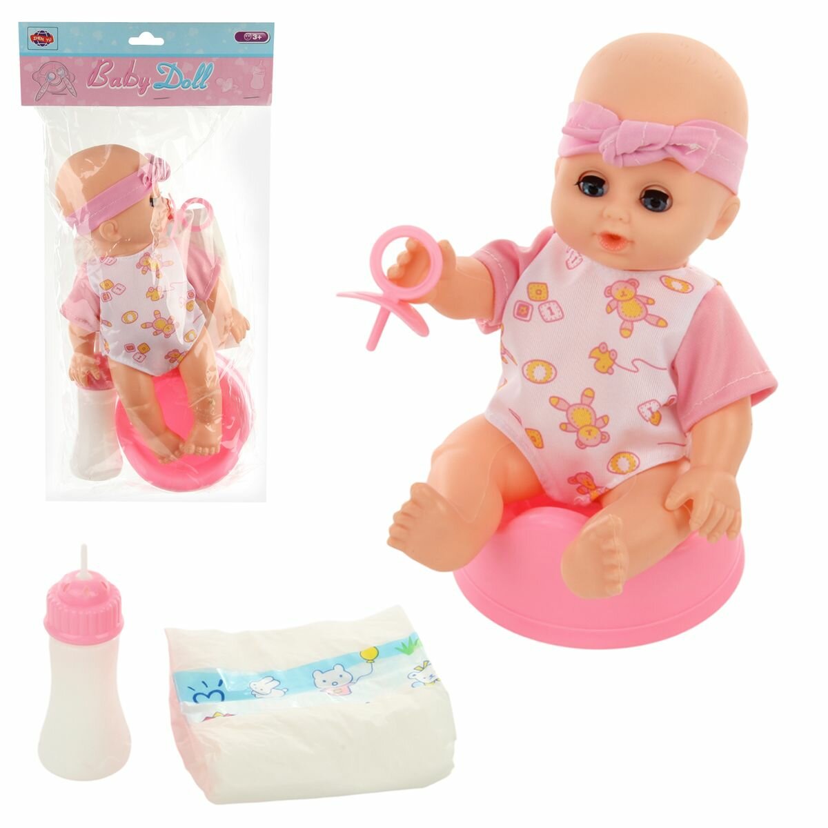 Детская кукла пупс с аксессуарами, Veld Co