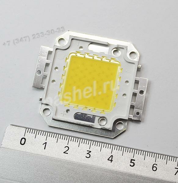 COB-50W 4000Lm, 3000k, 1750mA, 32-36V LED-L50W Warm (для прожекторов) (B), Мощный светодиод