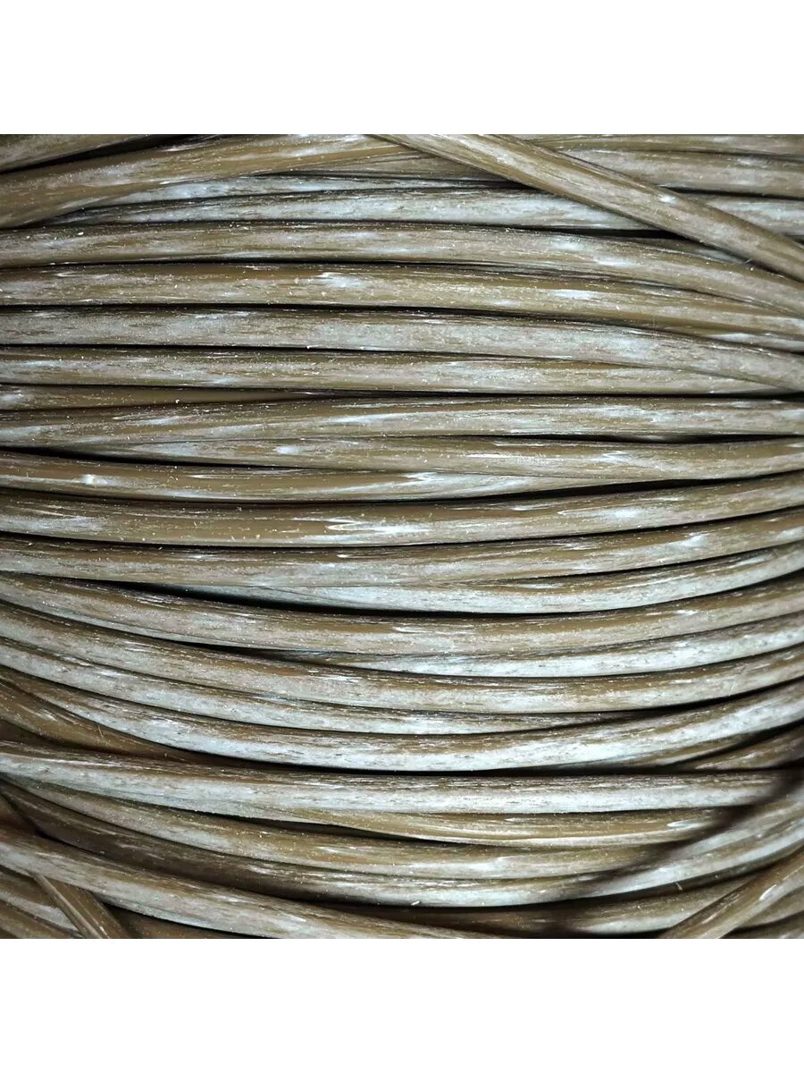 Искусственный ротанг для плетения, полутрубка 6 мм