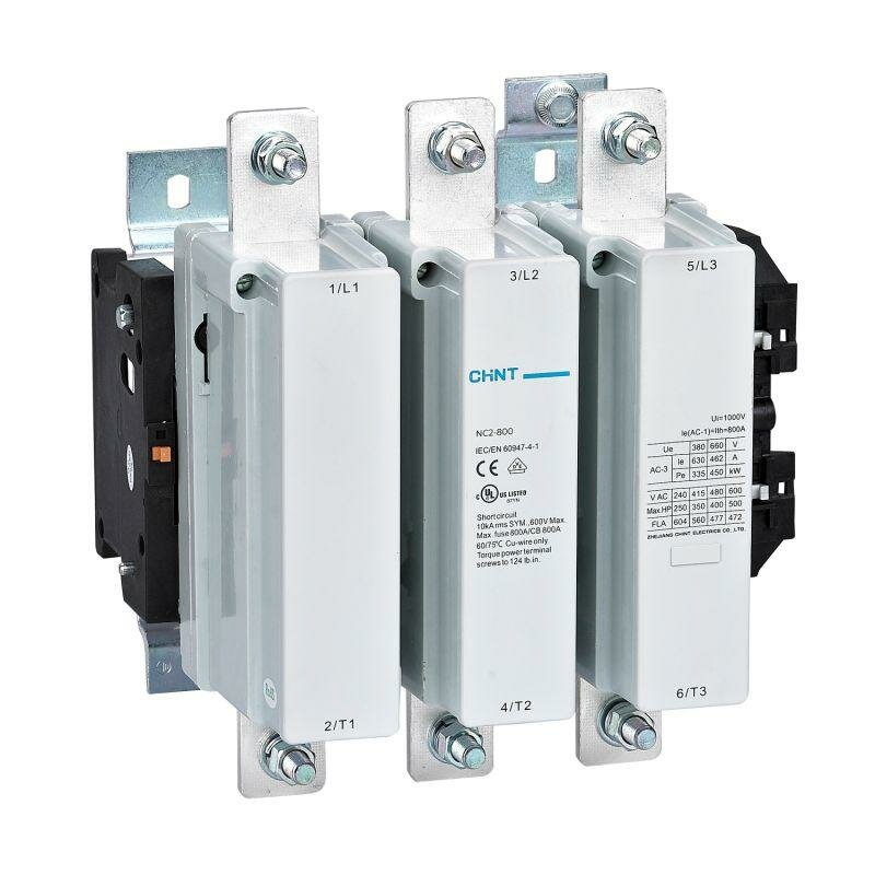 Контактор NC2-800 800А кат. 380-415В AC AC-3 CHINT 236710