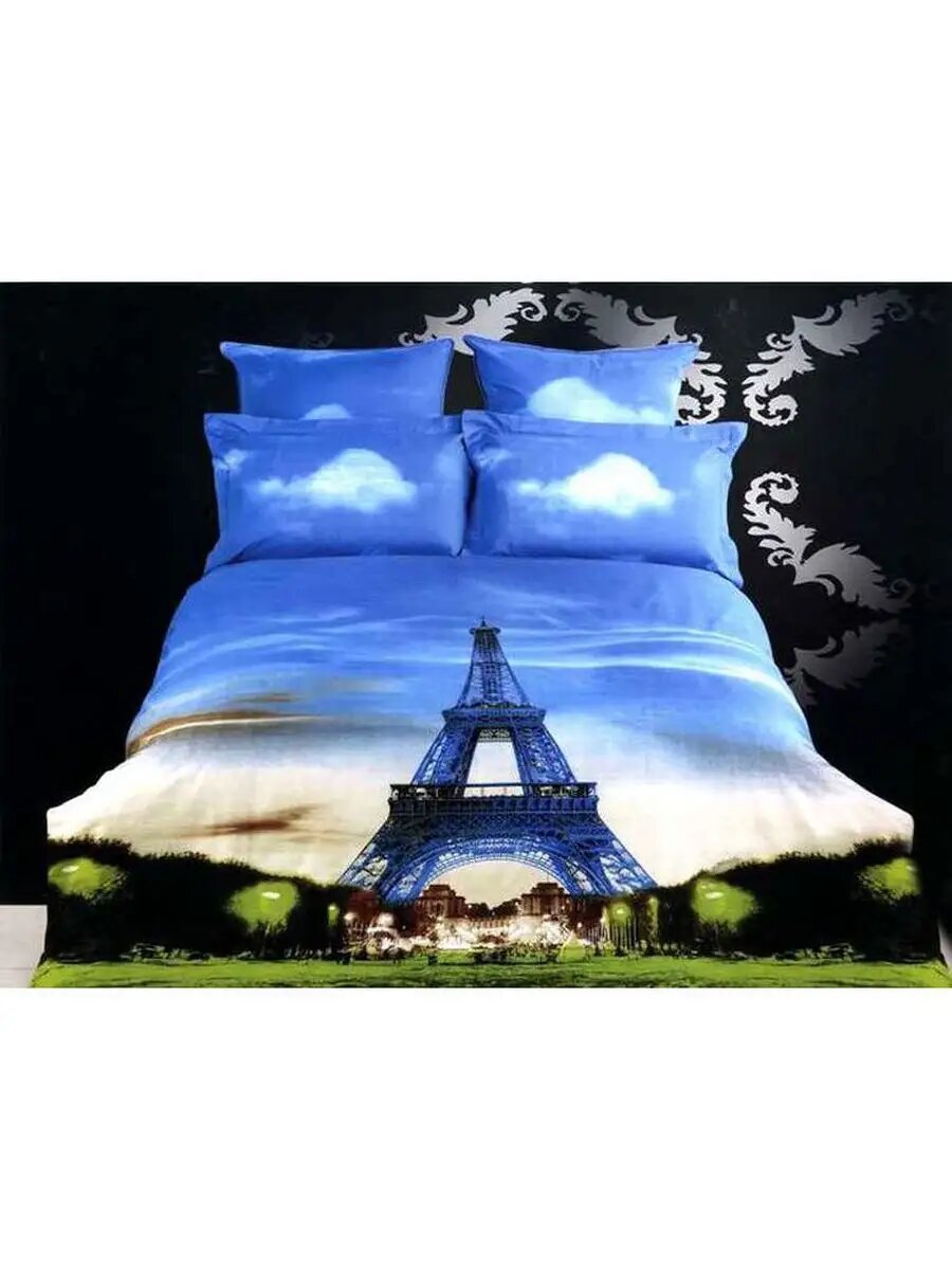 Постельное бельё Novella Евро, люкс сатин хлопок