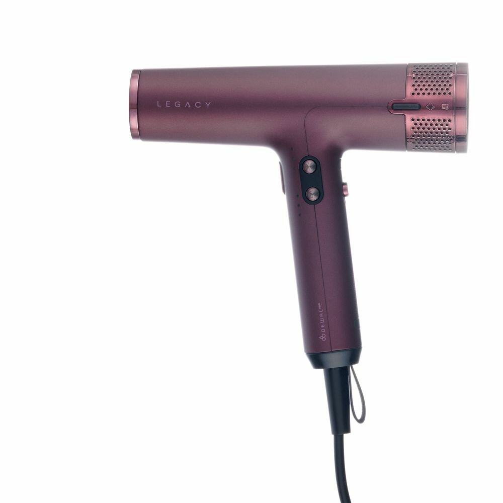 Фен Dewal Legacy с бесщеточным мотором 1700 Вт LD-1889 Bordo