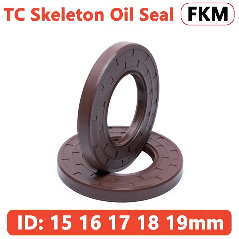 Сальники из фторкаучука FKM 15-19 мм 2 шт. 17x28x7mm