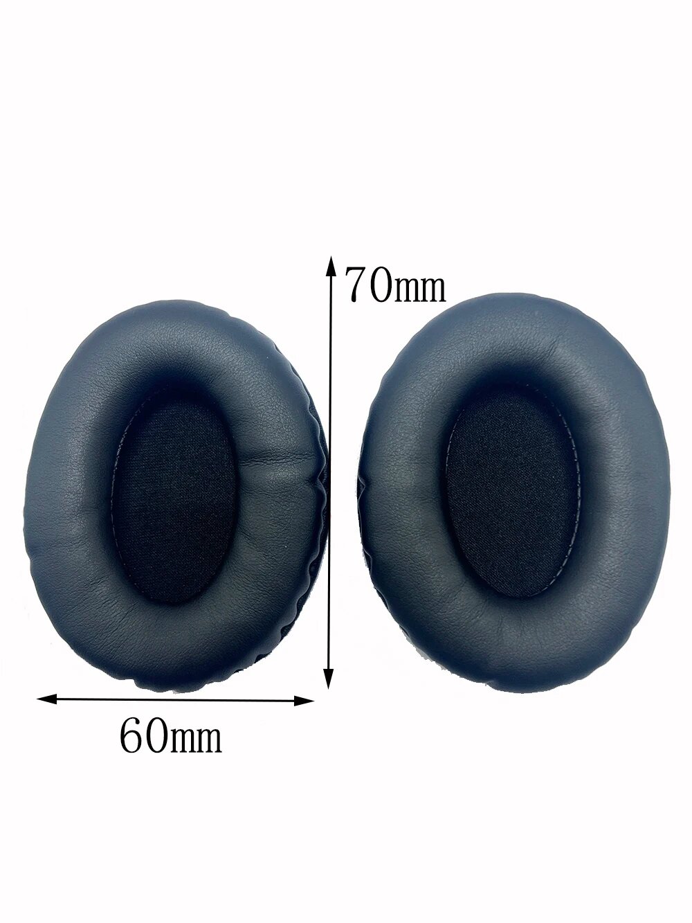 Амбушюры для наушников 60mm x 70mm, кожаные
