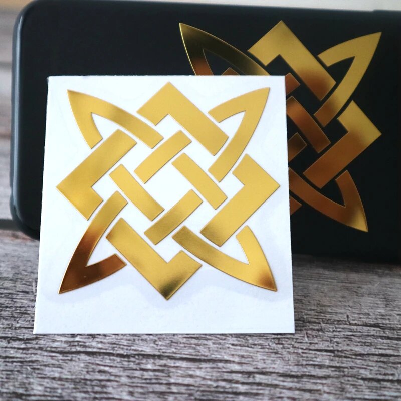 Наклейка Celtic Knot 40x40mm, 1 шт