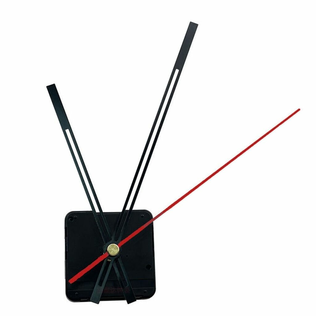 Набор бесшумных сканирующих настенных часов своими руками-1007 черно-красных