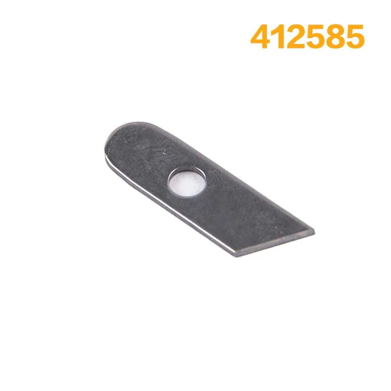 Оверлок швейная машина Singer #412585 550449 14U нижнее лезвие ножа Вольфрамовая сталь подходит для швейных машин аксессуары