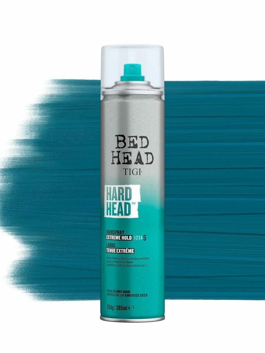 Лак TIGI Bed Head Hard Head для экстрасильной фиксации волос, 385 мл