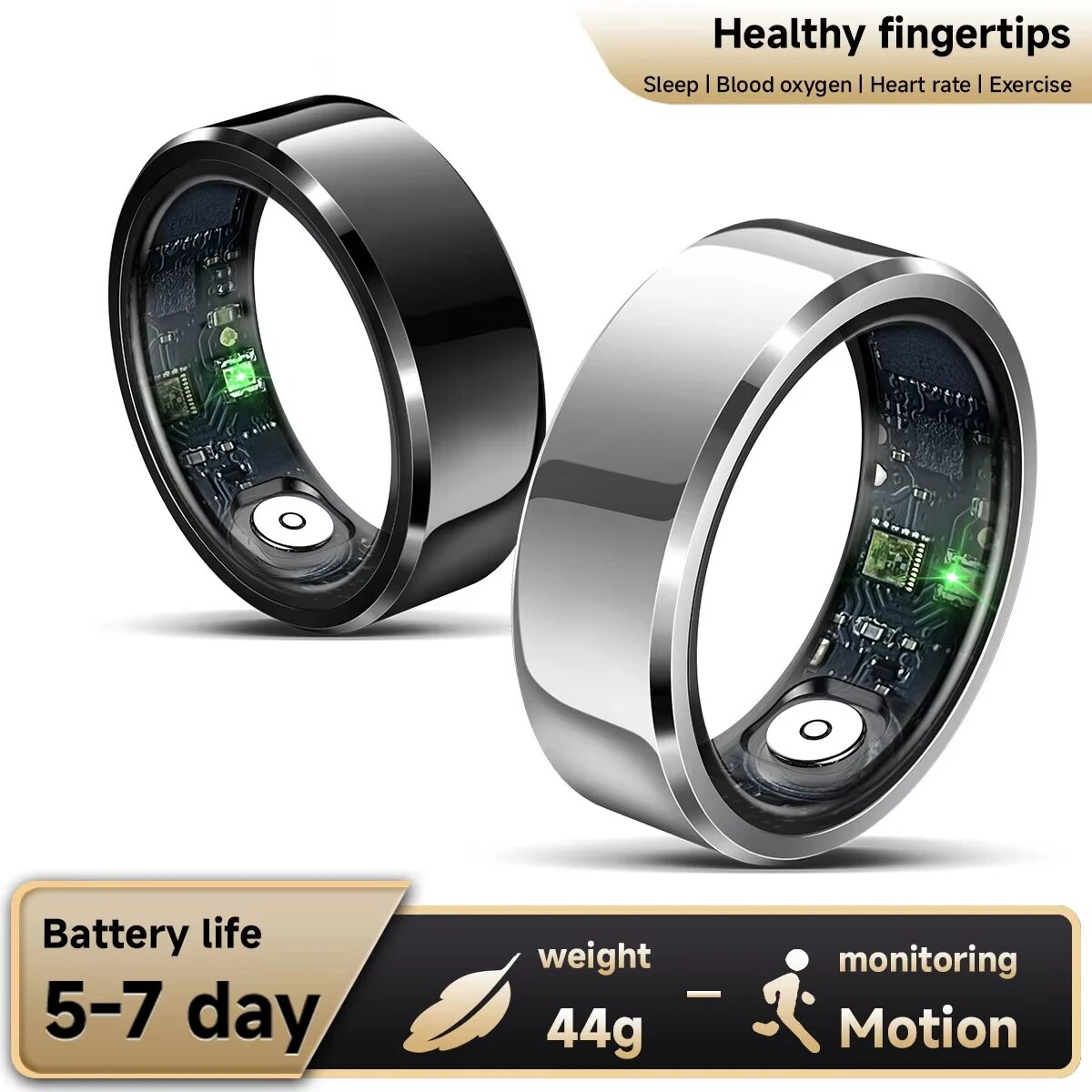 Xiaomi Smart Ring Gold, размер 8-18.1mm — фото 1