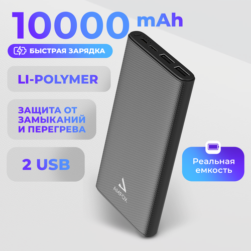 Повербанк для айфона 10000 mAh, powerbank для телефона, внешний ...