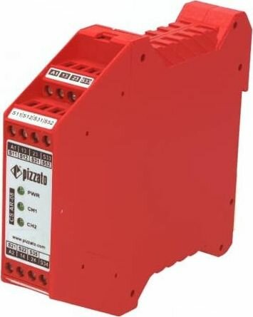 Реле PIZZATO CS AR-08V024 безопасности Контакты NC + NO x2 Монтаж DIN, 1 шт