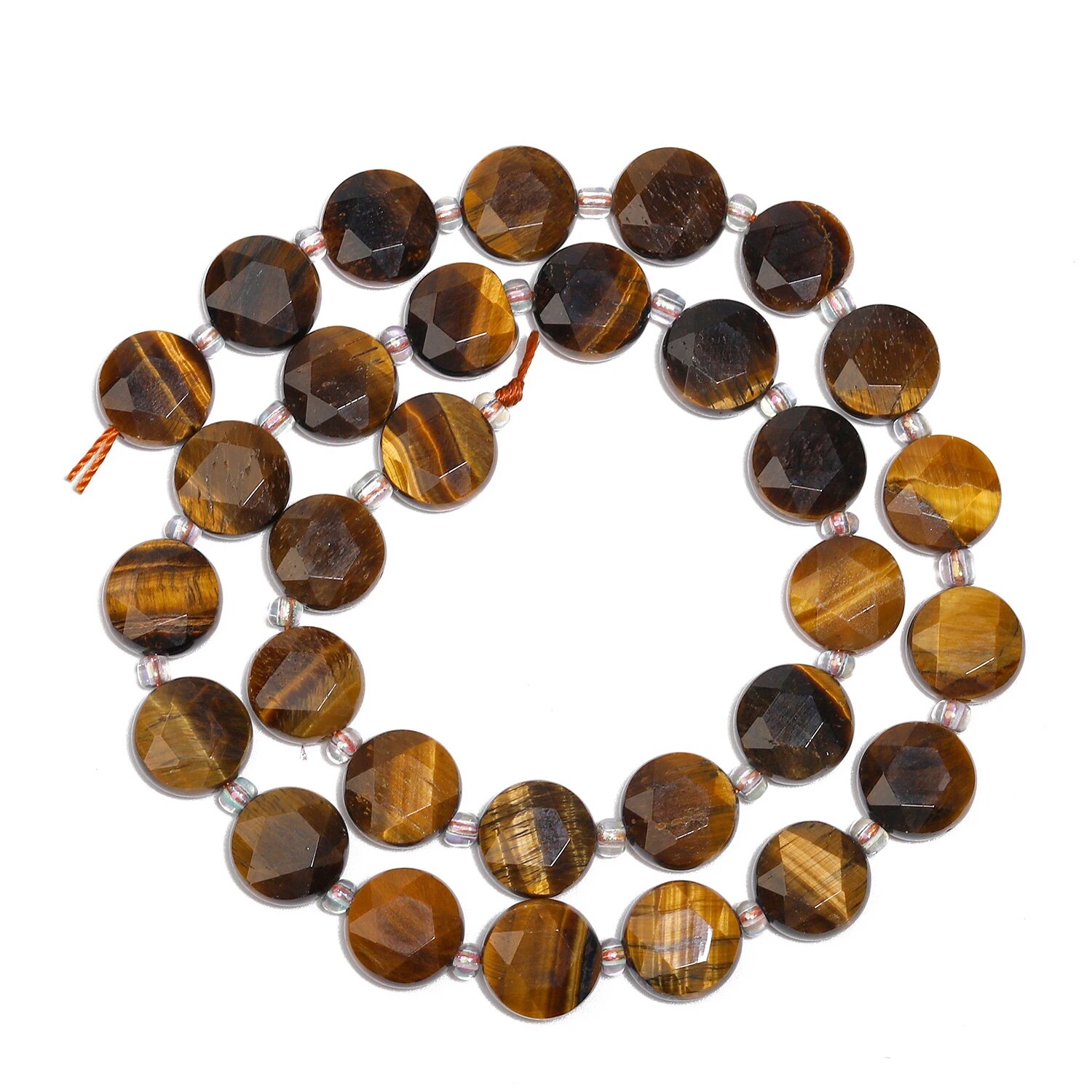Бусины Амазонит Лазурит Кварц 10мм AOHAYOOMQ 10pcs, Yellow tiger eye