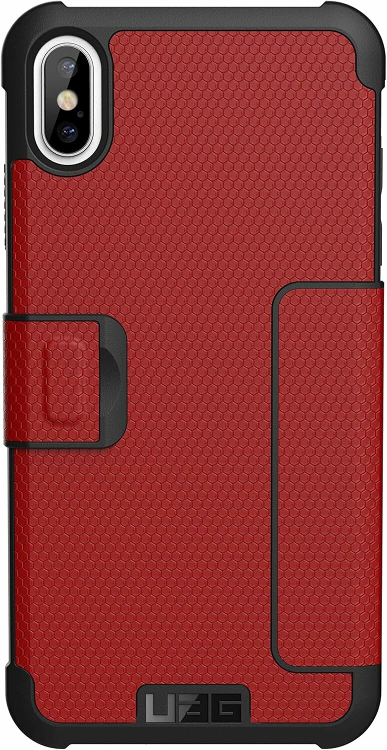 Чехол-книжка Urban Armor Gear (UAG) iPhone XS Max Metropolis Series Magma 111106119393