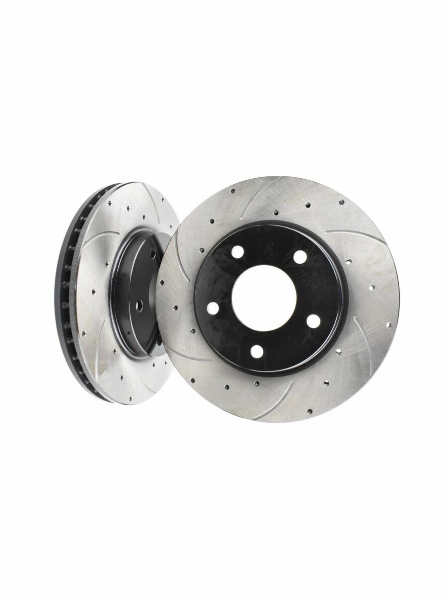 Диск тормозной передний перфорированный для MITSUBISHI Lancer, Galant, Space, SB NAGAMOCHI BR23130PSET