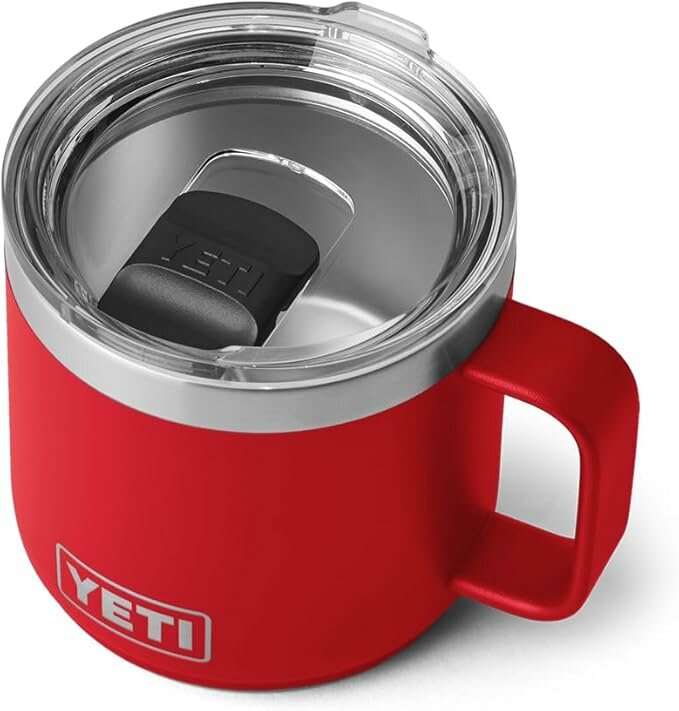 YETI термокружка Rambler (Rescue Red) 414мл