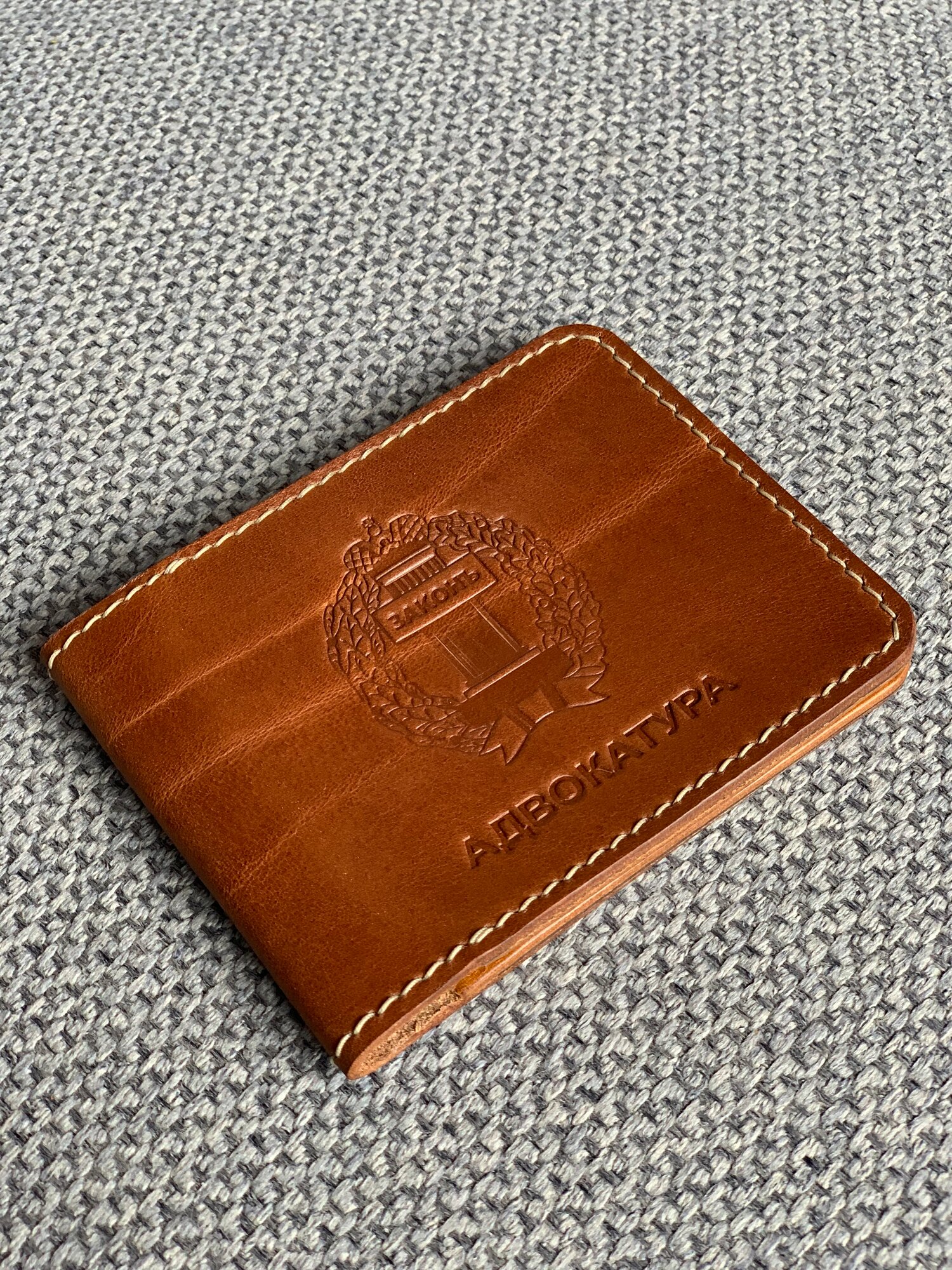 Обложка для удостоверения viking leather craft