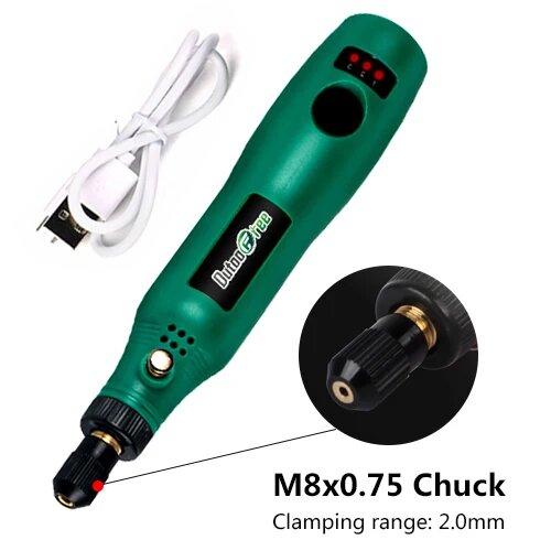 Мини-USB Беспроводная Электрическая Дрель С Вращающимися Инструментами