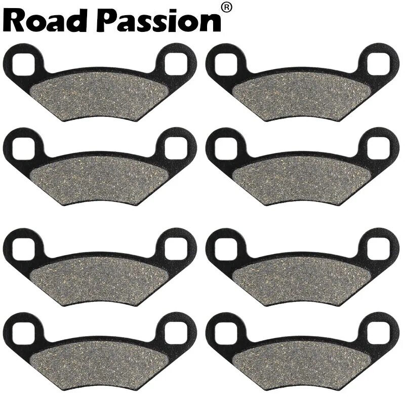 Передние тормозные колодки мотоцикла для SUZUKI GSX650F 2008-2013 GSXR 750 GSXR750 Серый, 4 pairs