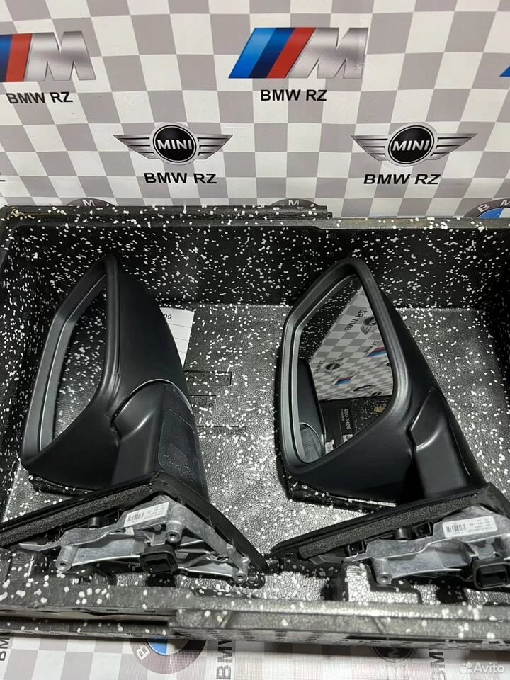 Зеркало правое в сборе для BMW X1 F48, BMW, 51167459788, черный