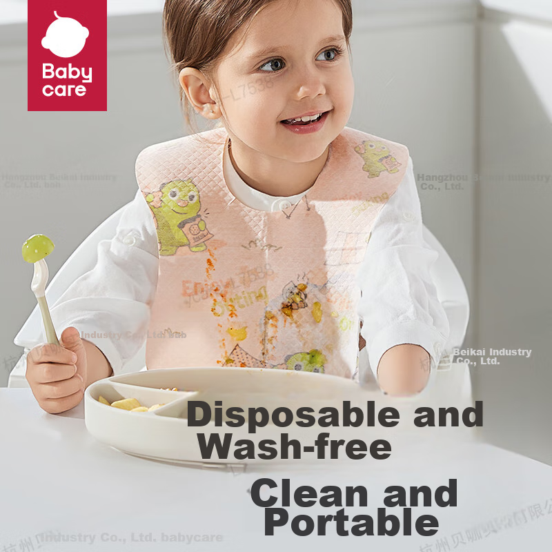 Babycare детский Drool слюнявчик, Gauze слюнявчик, Disposable, Child Anti - Dirt, Portable, Food слюнявчик, Luoluka